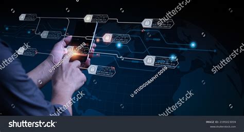 Concept Based On Blockchain Technology Which Stock Photo Shutterstock