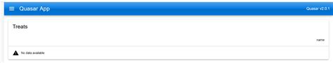 Qtable No Data Available · Issue 9853 · Quasarframework Quasar · Github