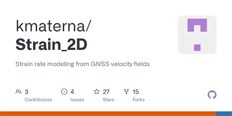 Strain D Tutorial Ipynb At Master Kmaterna Strain D Github