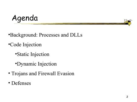 Dll Injection Ppt Programming Languages Computing
