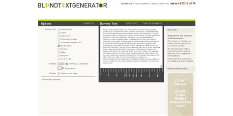 The 10 Best Dummy Text Generators Online The 10 Best Dummy Text Generators Online
