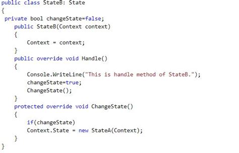 Software Engineering In Net State Design Pattern In C