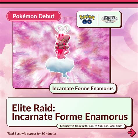 Pokémon Go Incarnate Forme Enamorus Debuts In Elite Raids