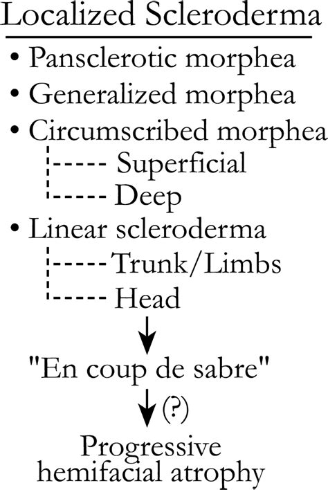 Classification Of Localized Scleroderma The Linear Form Of The Disease