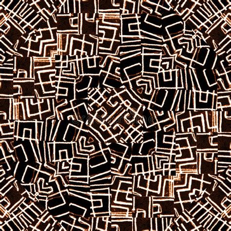 Geometric Intricate Check Pattern Stock Illustration Illustration Of Repeat Abstract 63213391