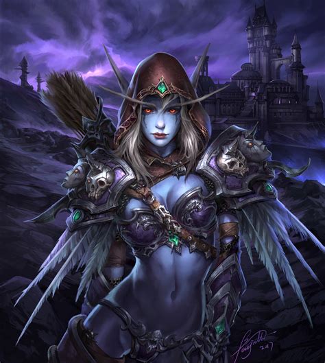 Sylvanas Windrunner Warcraft And 1 More Drawn By Zhangwenmo Danbooru