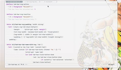 fancy tab bar with svg r emacs