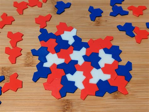 Hat Aperiodic Monotile By Ech Download Free Stl Model