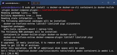 Install Docker On Ubuntu Sysops