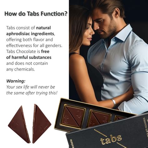 Sexually Enhancing Chocolate Tabs Chocolate