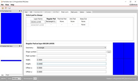 Creating A Custom Smd Footprint Manually In Cadence Embedded Systems