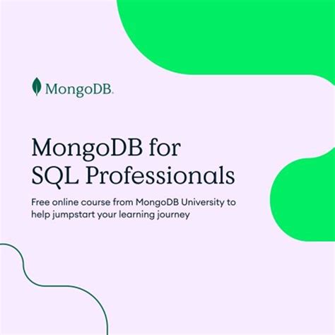 Mongodb Para Conhecedores De Sql Gratuito Mongodb University