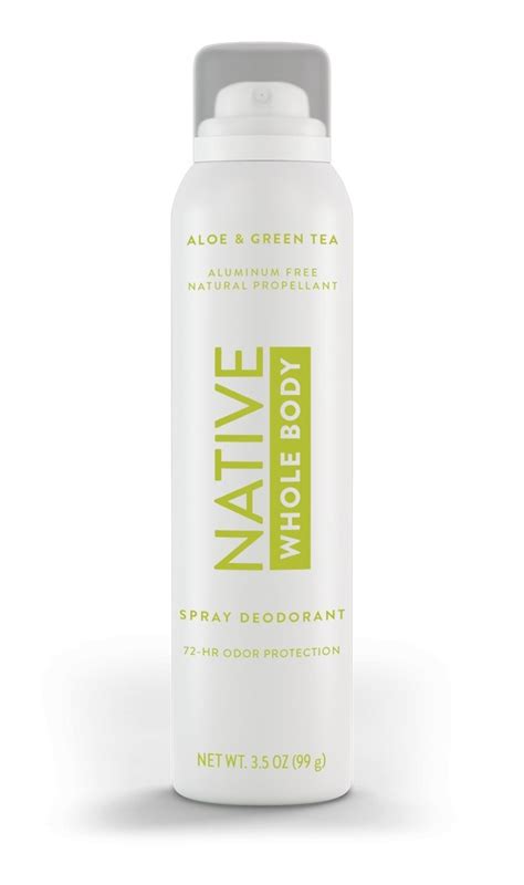 Native Deodorant Spray Aloe And Green Tea