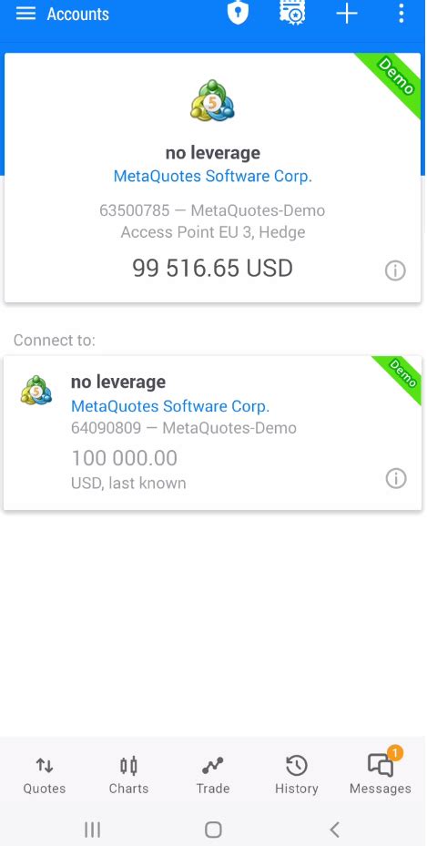 can i use multiple accounts on mt4 mt5 for android get know trading