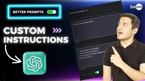 Personalize Chatgpt With Its New Feature Custom Instructions 😱 Be10x