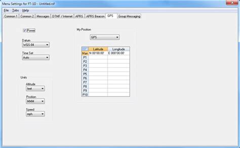 FT 1D Radio Programming Software