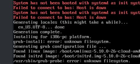 制作 Linux 模版时出现 grub error unknown filesystem 的解决办法 huggy s blog