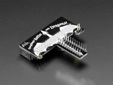 adafruit dragontail micro bitille täysin koottu opencircuit