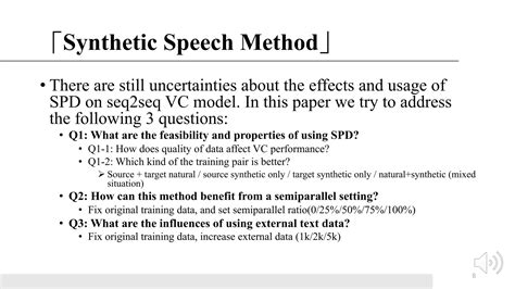 investigation of text to speech based synthetic parallel data for
