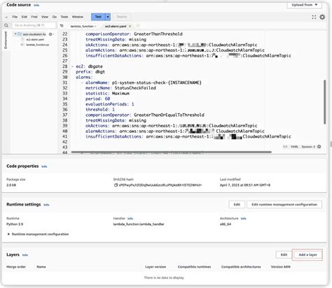 使用 eventbridge lambda 自动创建 cloudwatch alarm 亚马逊aws官方博客