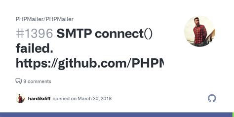 Smtp Connect Failed Phpmailerphpmailerwiki