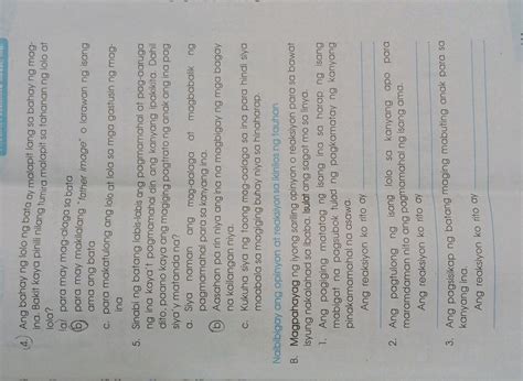 4 Ang Bahay Ng Lolo Ng Bata Ay Malapit Studyx