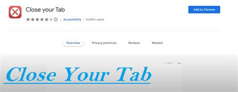How To Remove Close Your Tab Adware Malware Guide