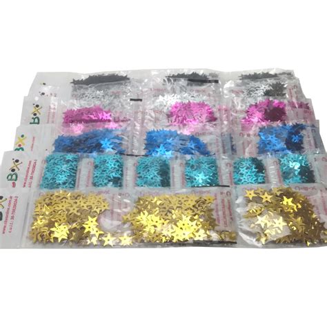 Lentejuela Estrella Nº44 Cbx Sobre X 250 Unidades Venta Mínima 6 Sobrecitos Iguales Merceril