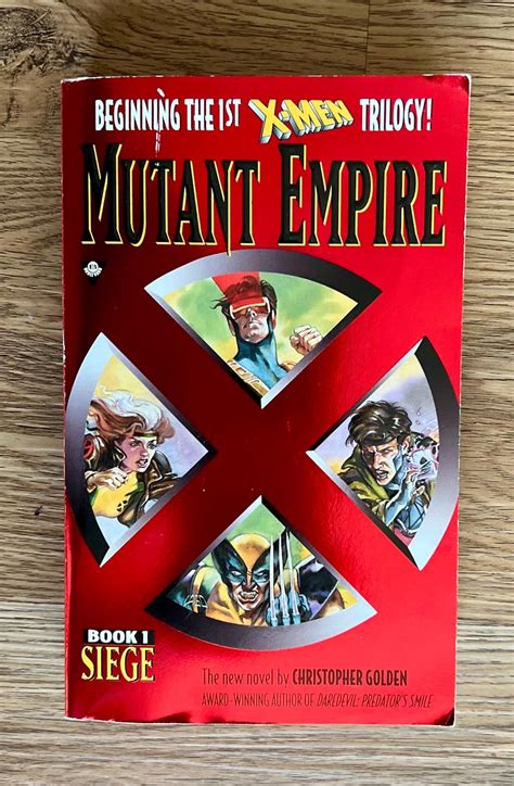 Mutant Empire Siege Book 1 1996 X Men Paperback Novel Etsy