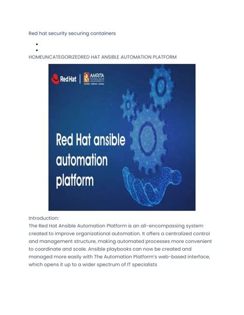 ppt red hat security securing containers powerpoint presentation