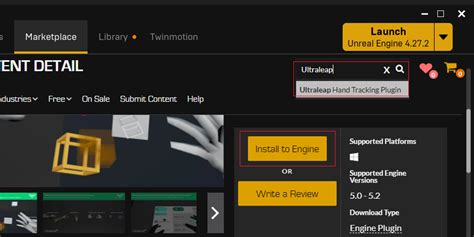 Getting started with Unreal - Ultraleap documentation