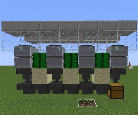 Cactus Farm Compact And Stackable Minecraft Map