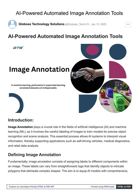 Ppt Ai Powered Automated Image Annotation Tools Powerpoint Presentation Id13878847