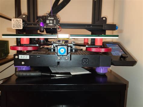Bed Doesnt Stay Flat On The X Axis But Holds Y Axis Tramming Uneven Adjustments Any