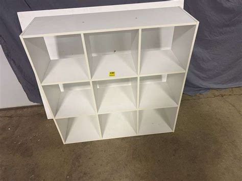 Storage Cube Shelf Peterson Land And Auction Llc