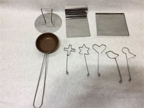 추억의 뽑기 국자와 여러 모양의 세트 세컨웨어헬로마켓