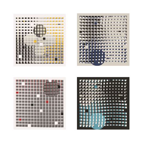 mono stencils special edition generative art made with p5js and