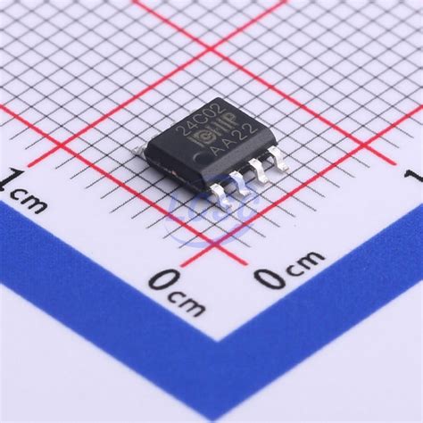 آی سی حافظه AT24C02 پکیج SMD