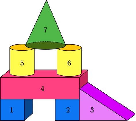 D Shapes Math Steps Examples Questions