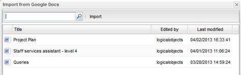 Google Drive LogicalDOC Documentation