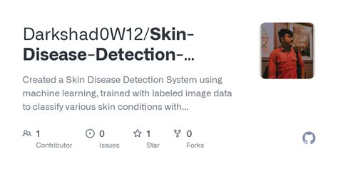Github Darkshad0w12skin Disease Detection System Created A Skin Disease Detection System