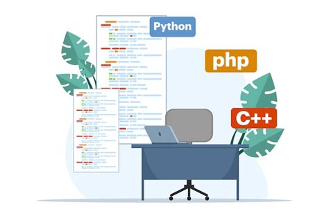 Premium Vector Vector Illustration About Concept Of Web Development Or Programming Language