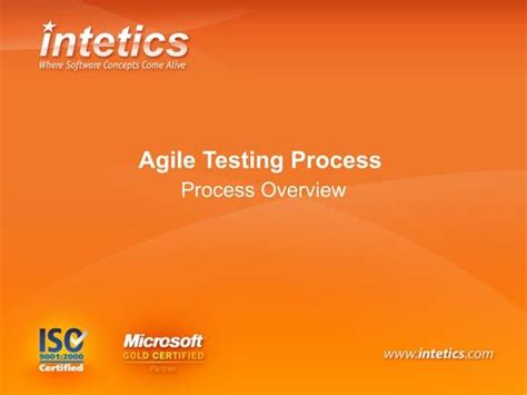 Introduction To Agile Software Testing Ppt