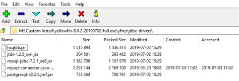 How To Add Database Jdbc Drivers To The Installer Community