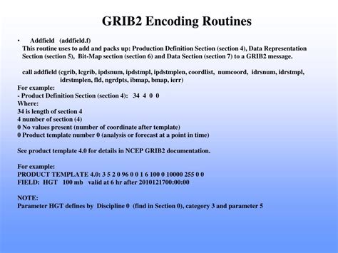 Ppt Grib2 Usage At Ncep Powerpoint Presentation Free Download Id 4576244