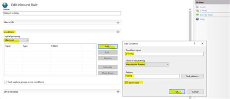 Redirect From To HTTPS Using The IIS Rewrite Module Matrixpost Net