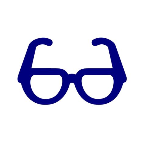 Glasses Icon Premium Ai Generated Vector