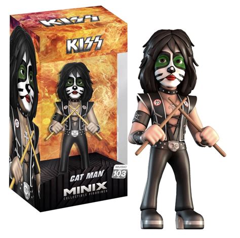 Kiss Catman Figure Minix 12cm Figurines Minix Music