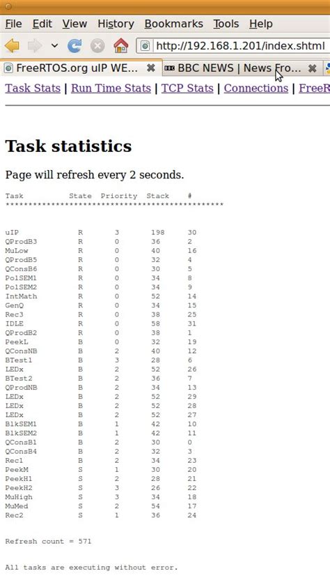 Anyone Got FreeRTOS Running On The Embed Mbed