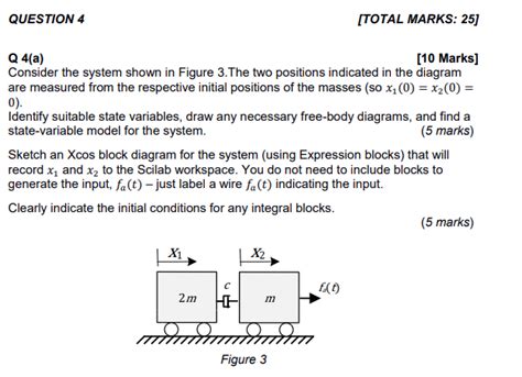 Solved Question 4 Total Marks 25 Q 4a 10 ﻿marks Consider